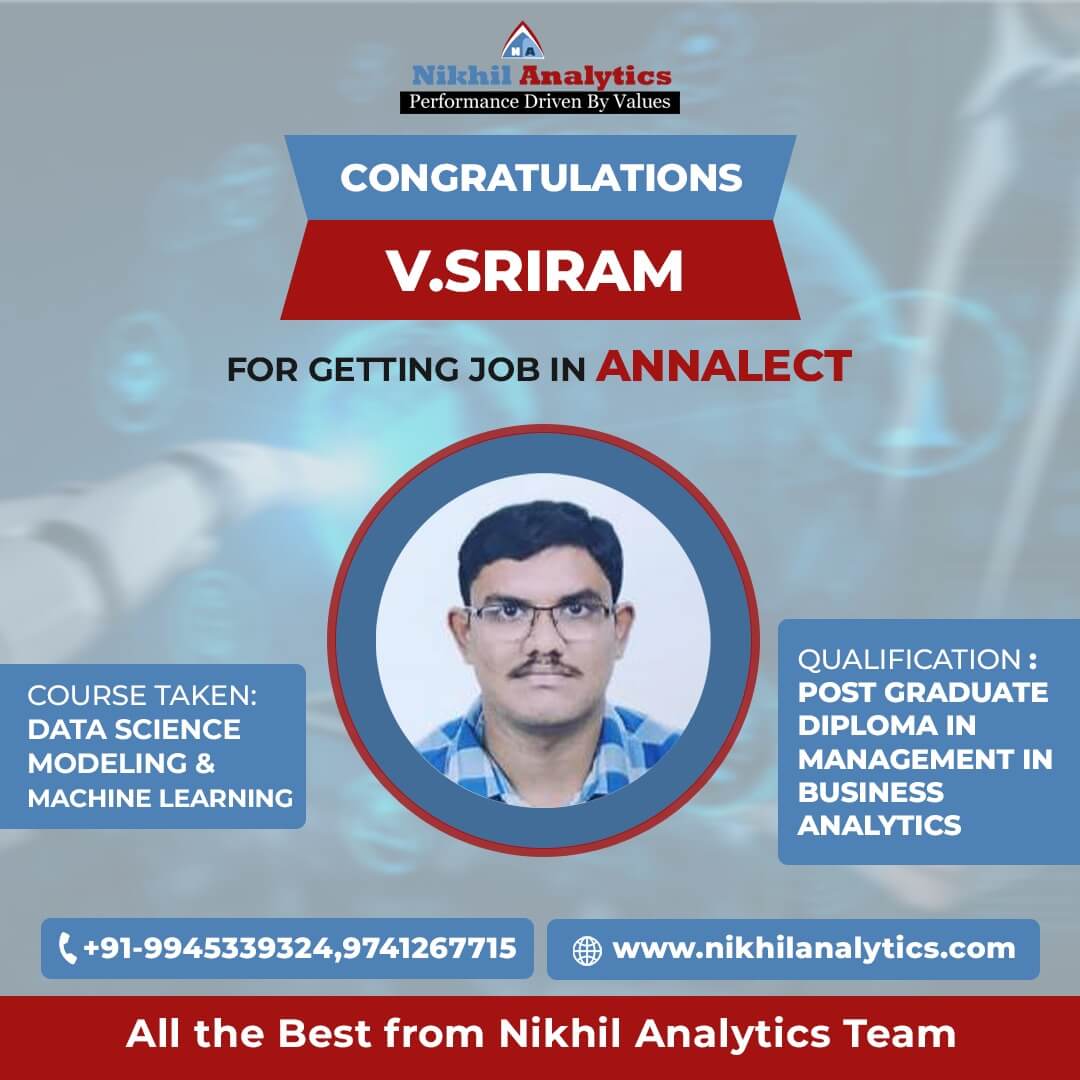 Nikhil Analytics - Data Science and Data Analytics Course with Placement Assistance