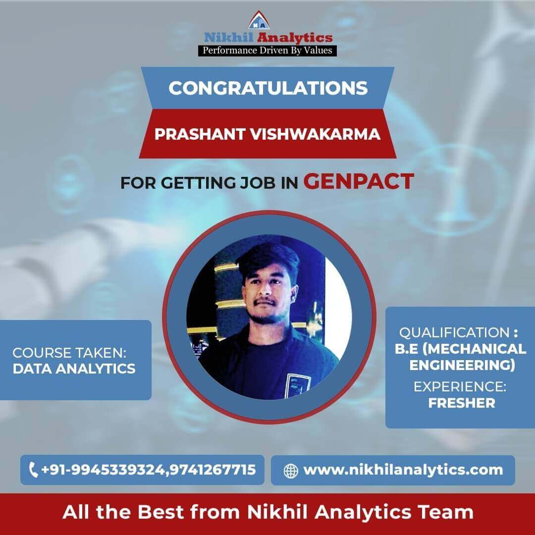 Nikhil Analytics - Data Science and Data Analytics Course with Placement Assistance
